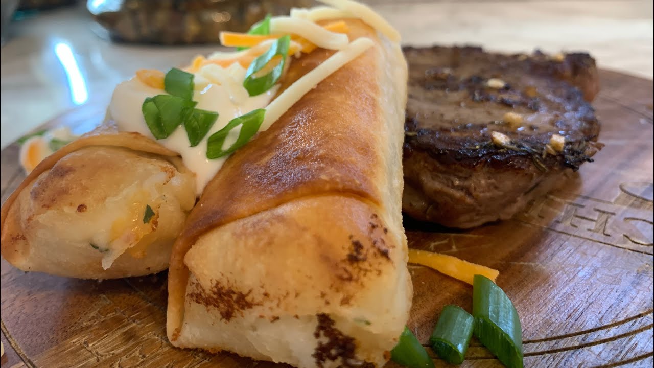 MASHED POTATO SPRING ROLLS (COOKING VIDEO) | HELMAR ASMR - YouTube