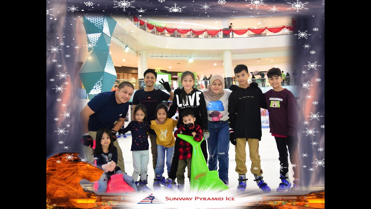 Ice Skating experience at Sunway Pyramid! - YouTube