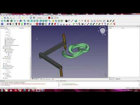 SCARA robot inverse kinematics - YouTube