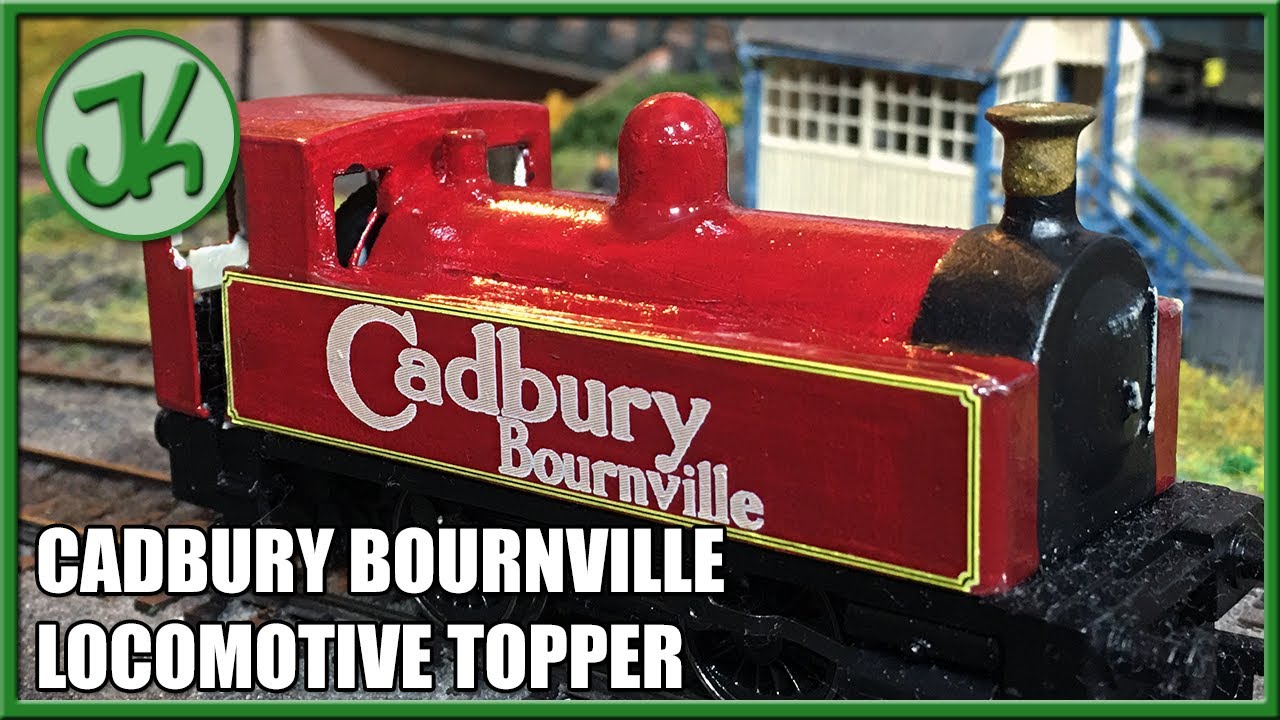 Cadbury Bournville locomotive topper from Enwin's 3D Models - Monkey ...