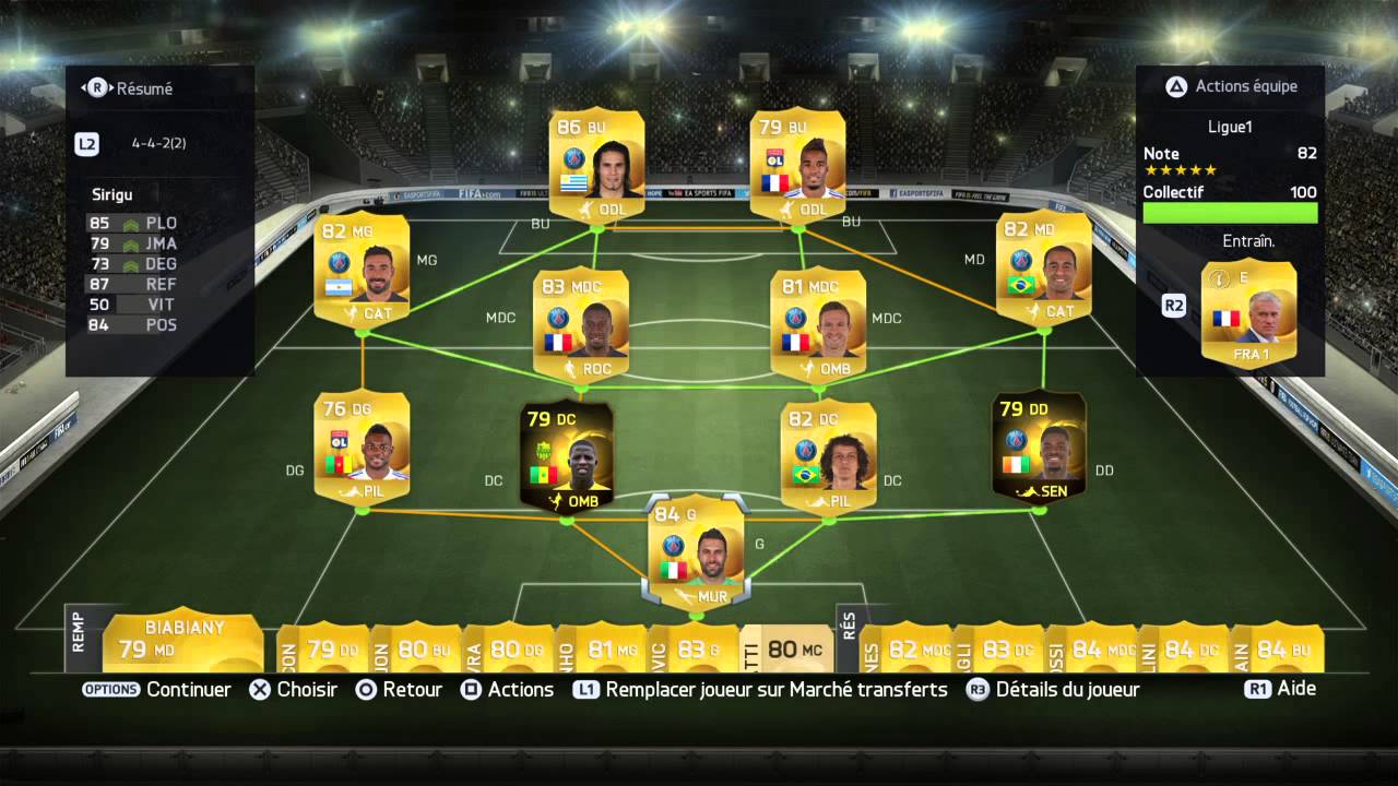 FIFA 15 - TUTORIAL GLITCH - Custom Tactics in Ultimate team !!! PS4 XBOX ONE HD - YouTube