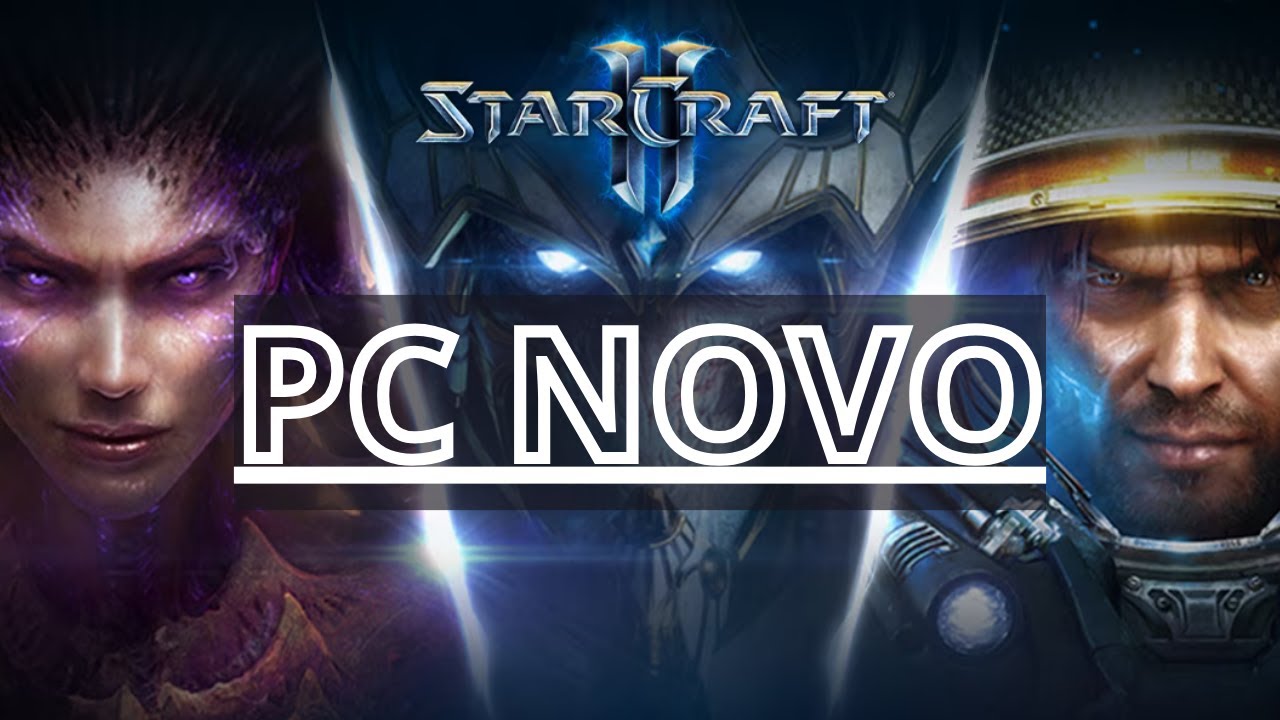 STARCRAFT 2 COOP NO MEU PC NOVO - YouTube