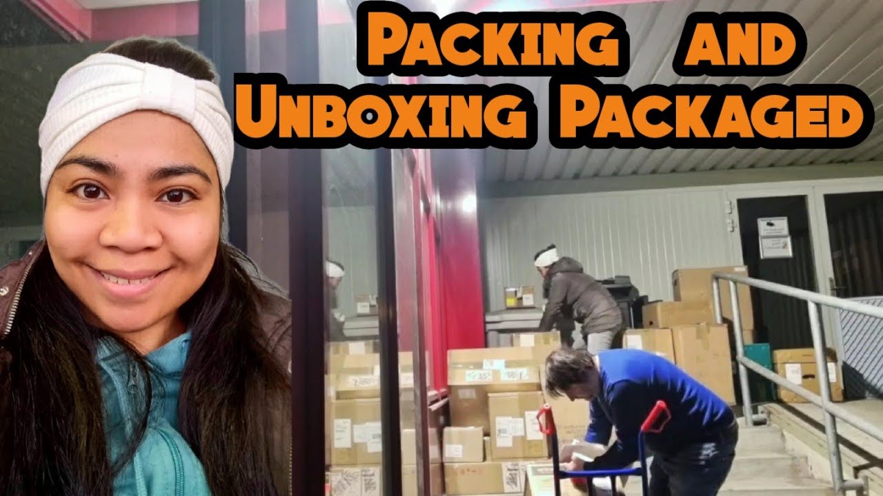Packing and Unboxing Packaged | Filipina in Austria - YouTube