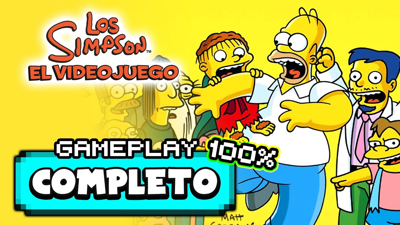 Los Simpson: El Videojuego 100% (Nintendo DS) | Español Longplay - YouTube