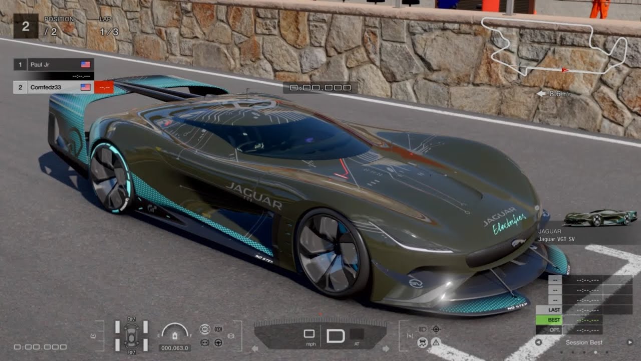 Trial Mountain Circuit (Jaguar VGT SV) - YouTube