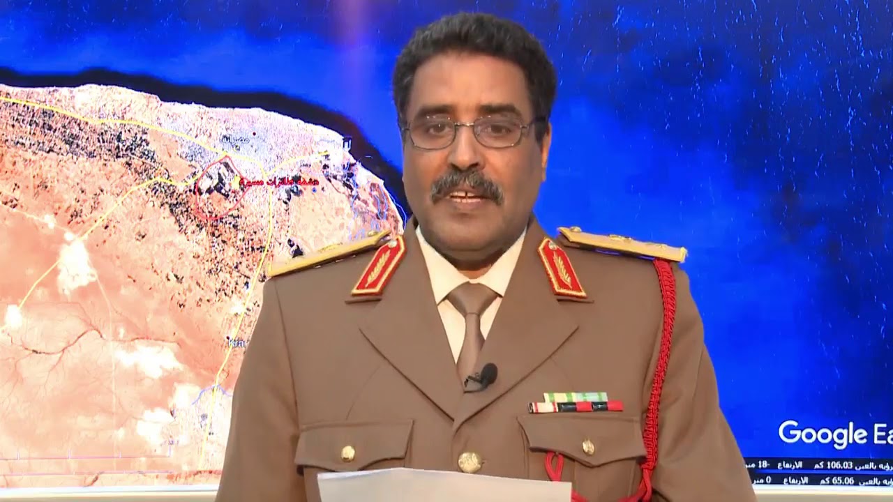 Dichiarazione del portavoce dell'esercito libico Ahmed Al-Mismari sui ...