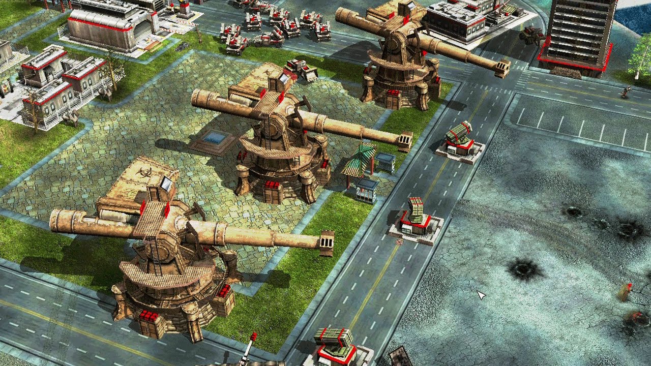 USA BOSS vs USA Laser (MOD CONTRA X BETA) C&C Generals Zero Hour - YouTube