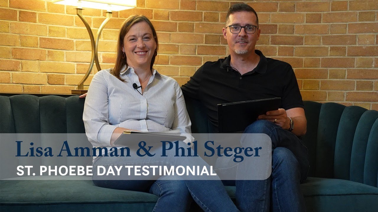 Lisa Amman and Phil Steger's Testimonial | St. Phoebe Day Celebration ...