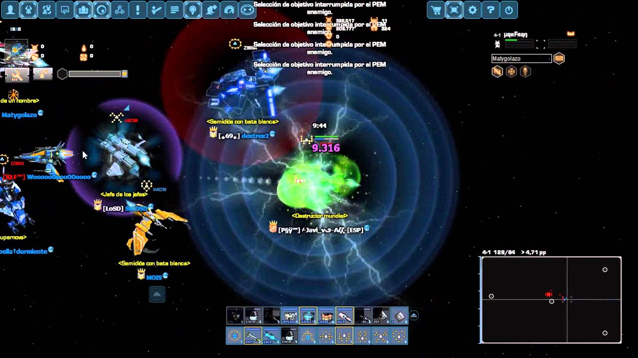 Darkorbit - 3millones Uridium!!! Destrucción Guerras MMO Esp1 - YouTube