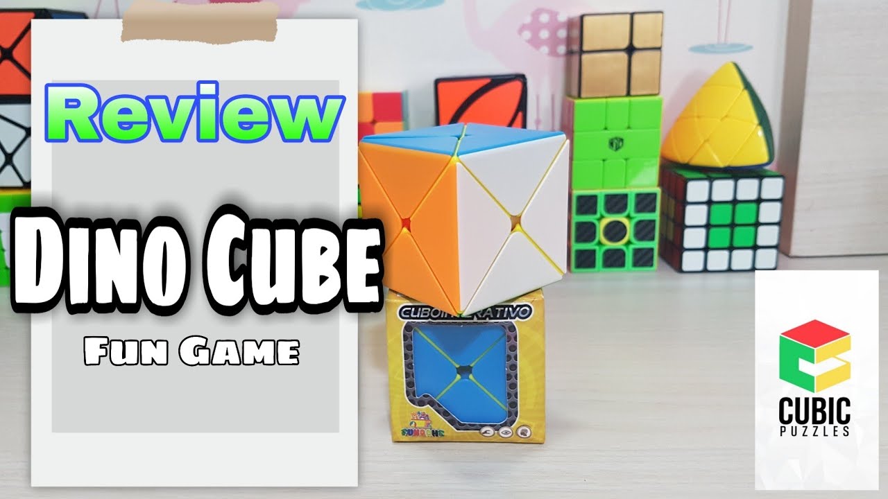 Review Dino Cube - Cubic Puzzles - YouTube