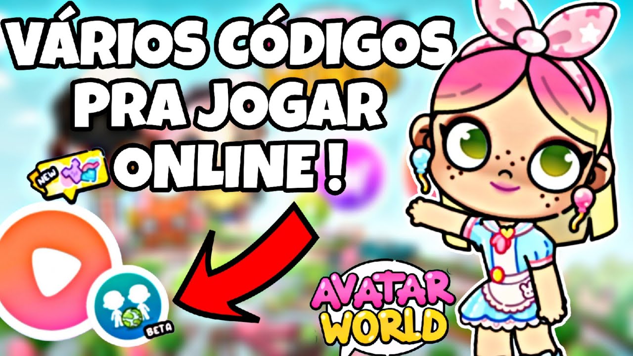 VÁRIOS CÓDIGOS PRA JOGAR ONLINE NO AVATAR WORLD! PAZU GAMES - YouTube