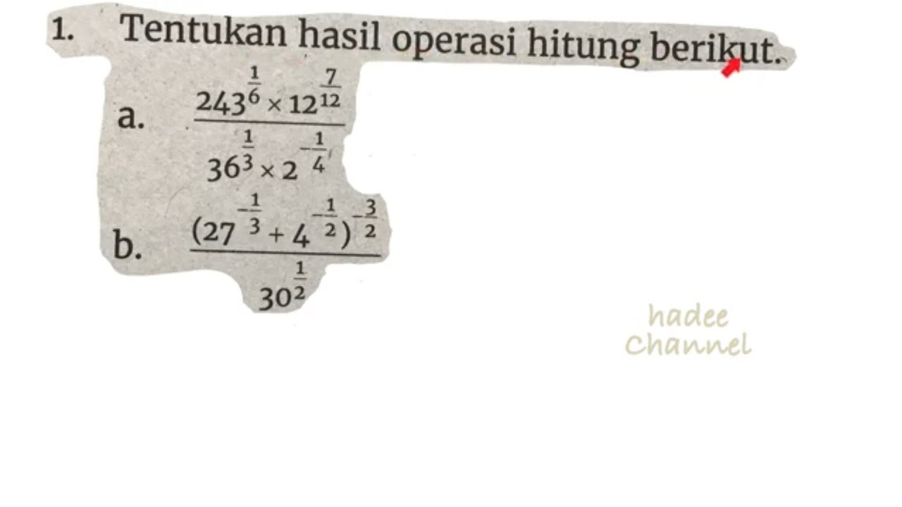 Tentukan Hasil Operasi Hitung Berikut 243 3 6 12 7 12 Dibagi 36 2 tentukan-hasil-operasi-hitung-berikut-243-3-6-12-7-12-dibagi-36-2