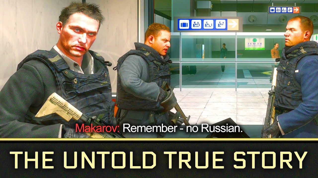 The UNTOLD TRUE STORY of No Russian... - YouTube