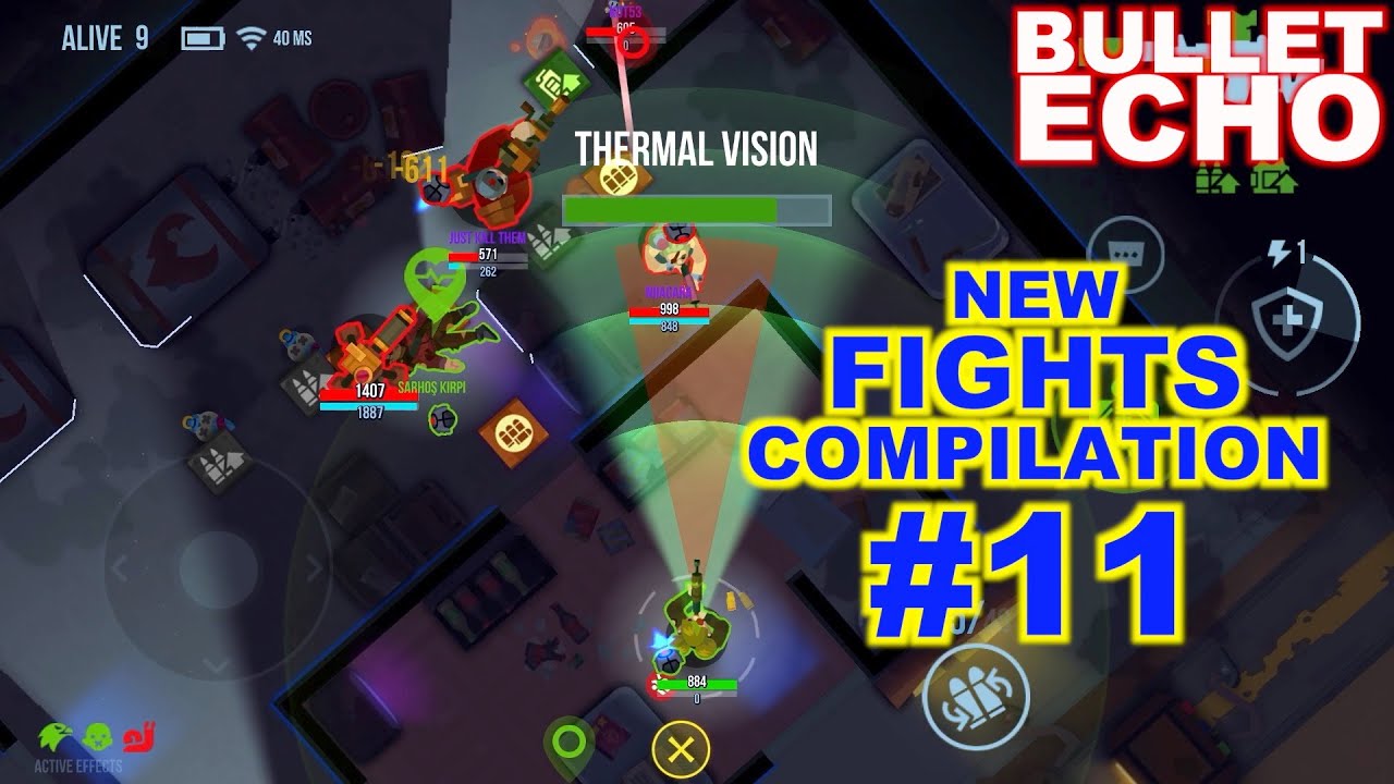 Bullet Echo | new Fights Compilation #11 | gameplay | Battle Royale ...