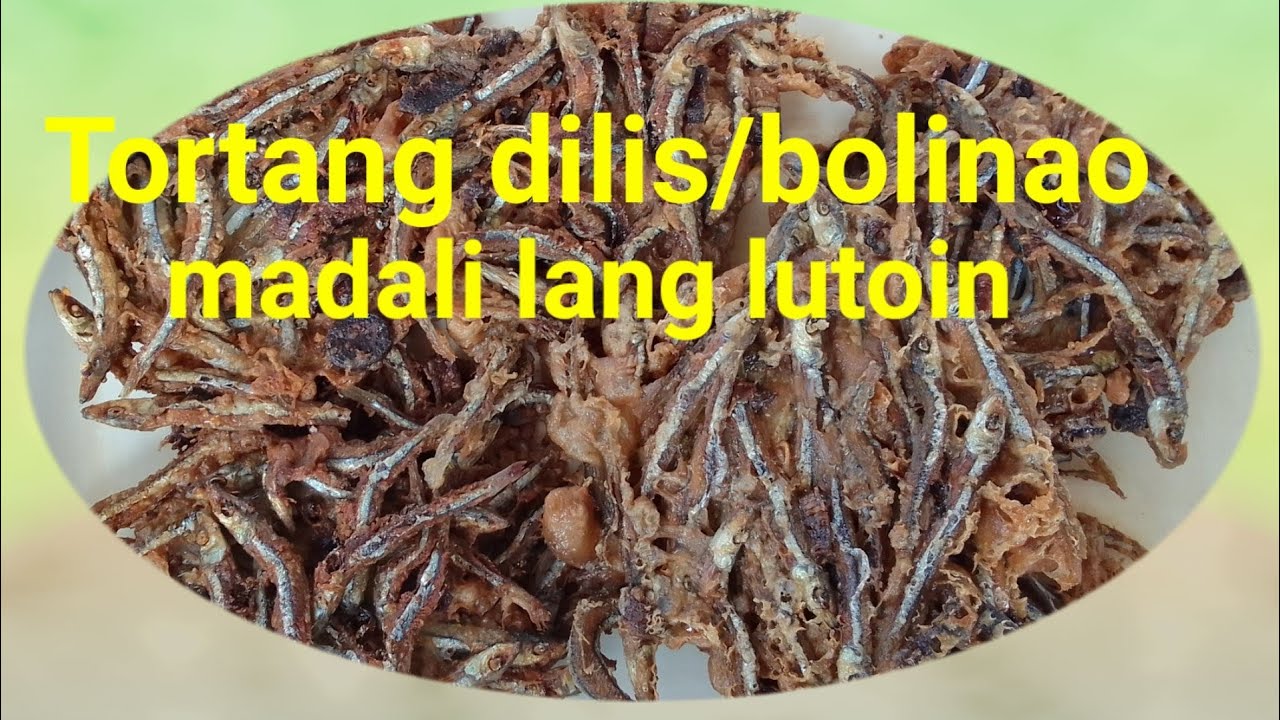 Tortang dilis/bolinao madali lang Gawin #buhayprobinsya #lutongpinoy # ...