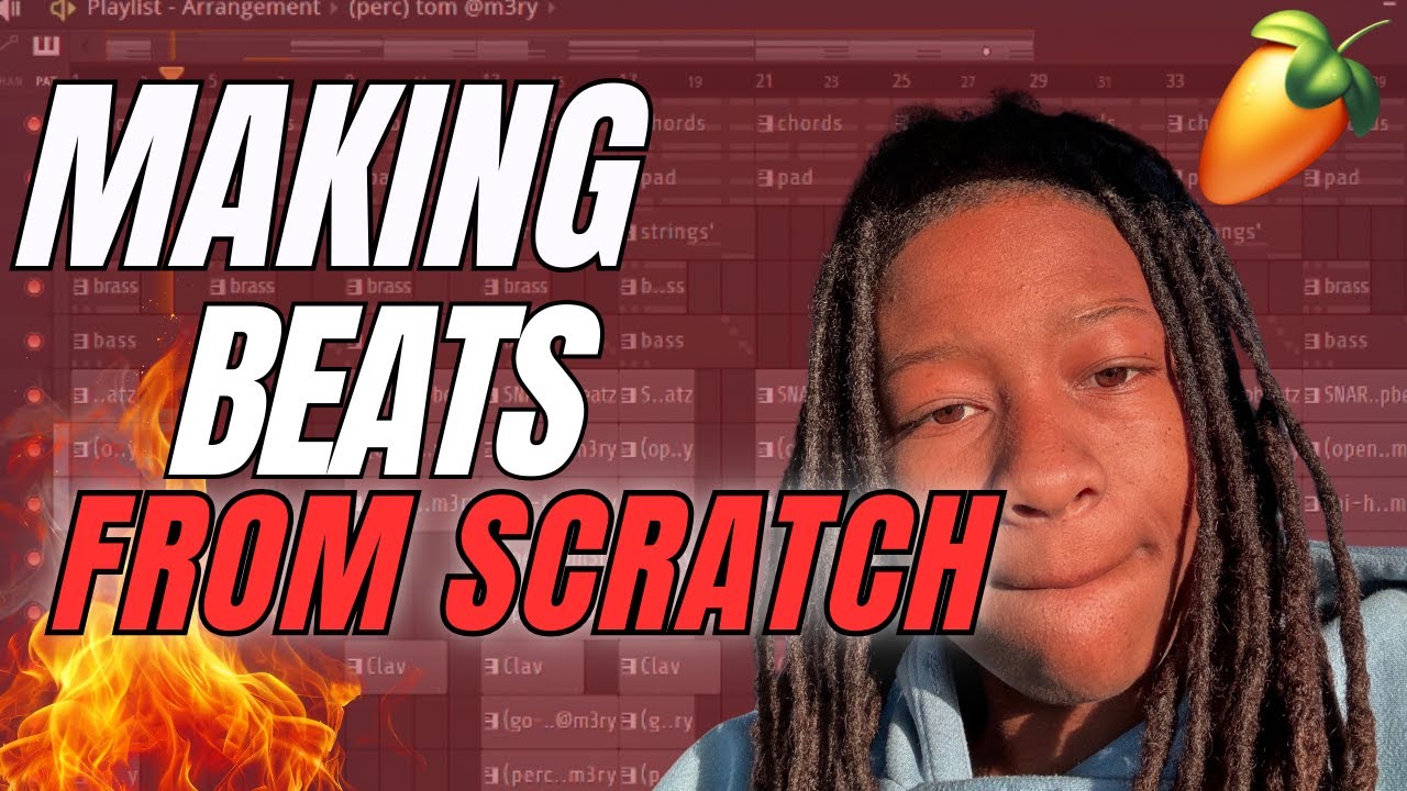 I made a beat from scratch!! - YouTube