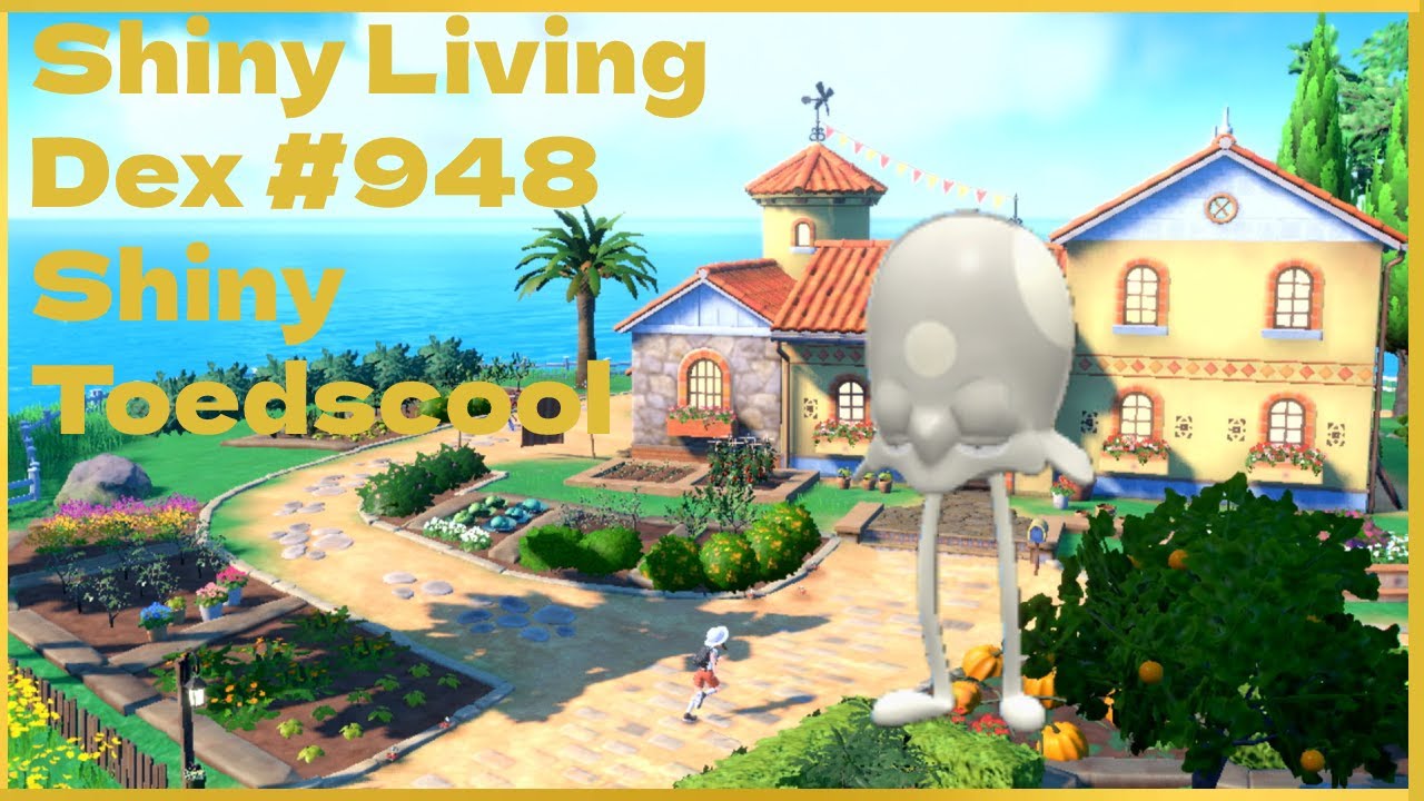 Shiny Living Dex #948 Toedscool - YouTube