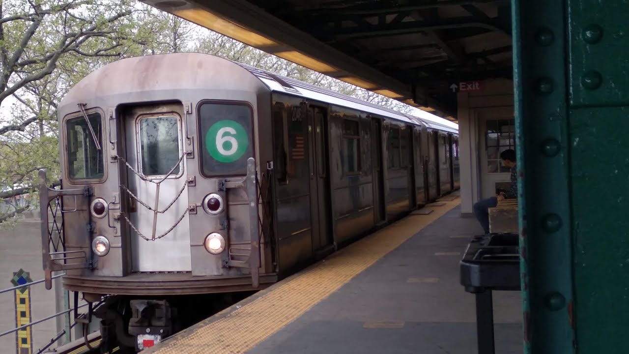 MTA NYC Subway On-board | Riding the R62A 6 Train From Parkchester To ...