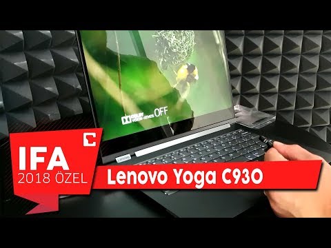 Lenovo Yoga C930 İlk Bakış - IFA 2018'i Geziyoruz