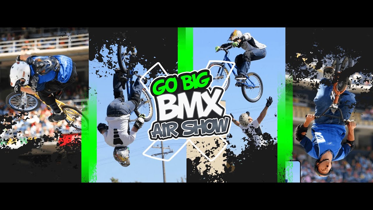 Go BIG BMX Air Show School Assembly 2025 - YouTube