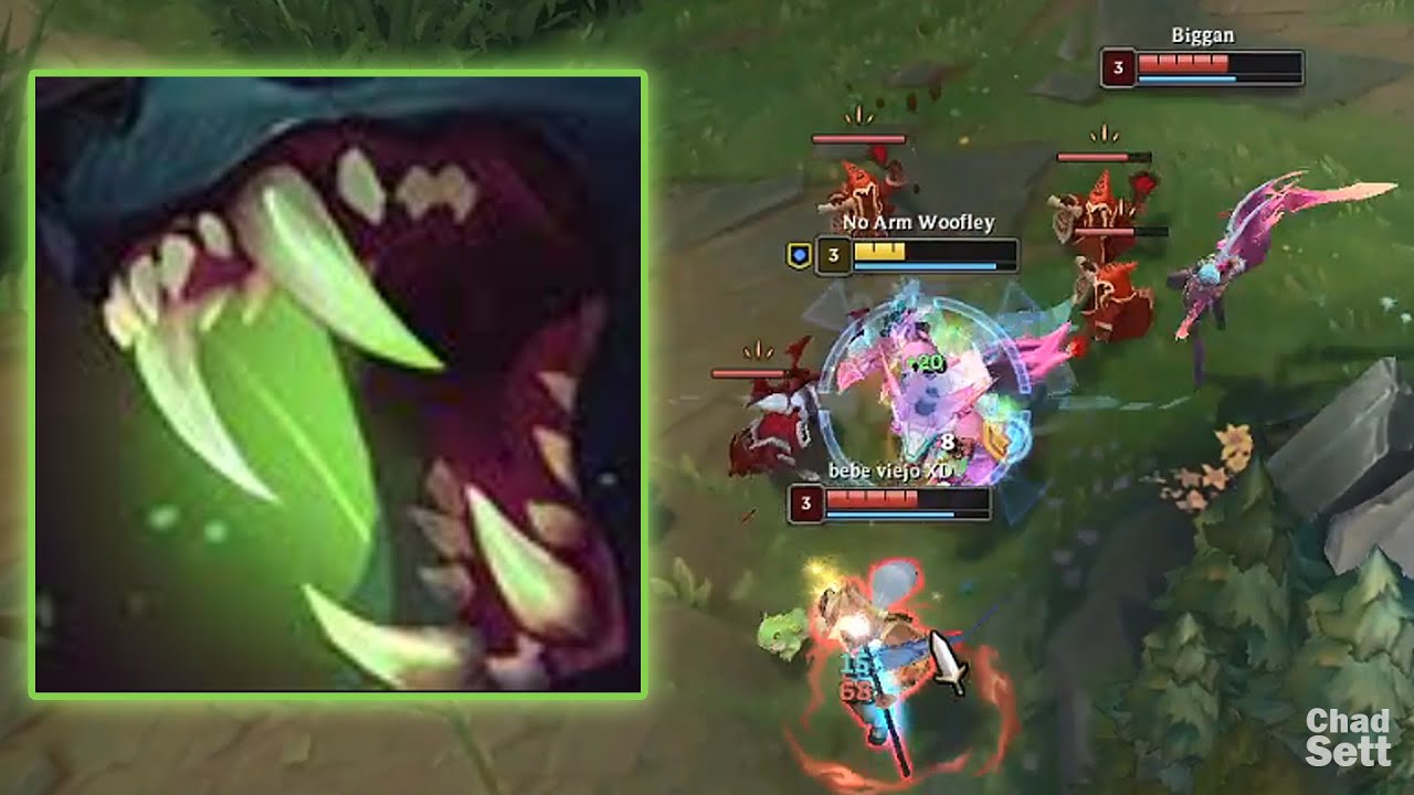 Just Don't GANK Low HP Warwick.. - YouTube
