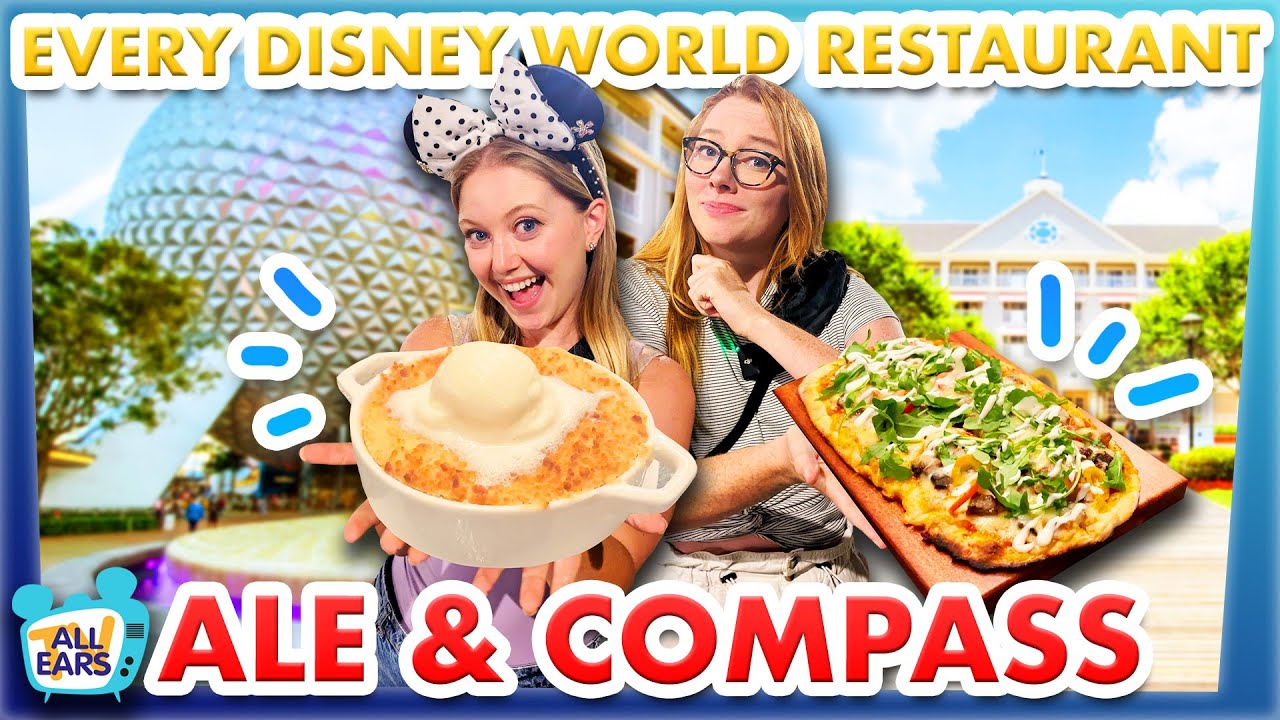 Eating EVERYTHING In Disney World CHALLENGE -- Ale & Compass Review ...