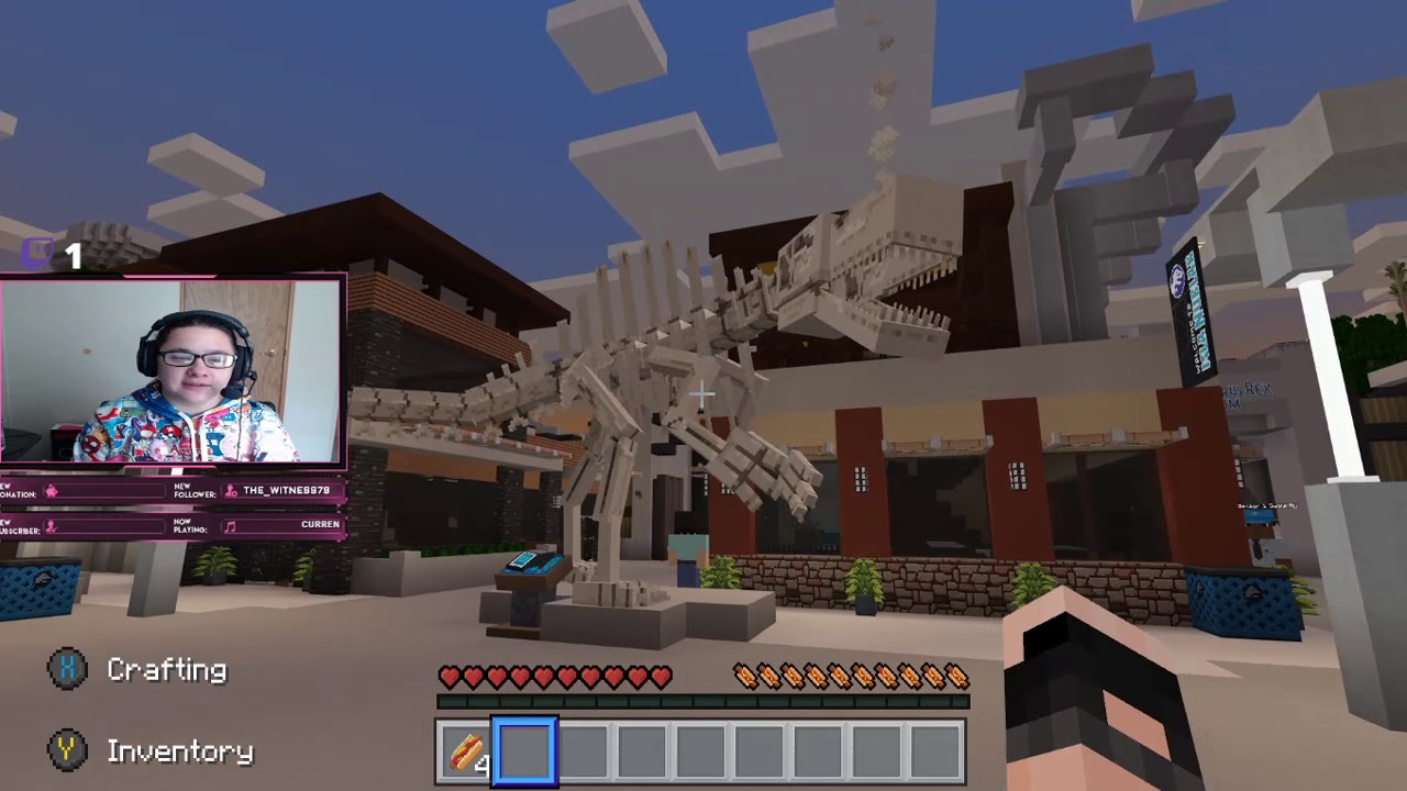 Dinosuars?! In MInecraft?? (Part 1/2) - YouTube