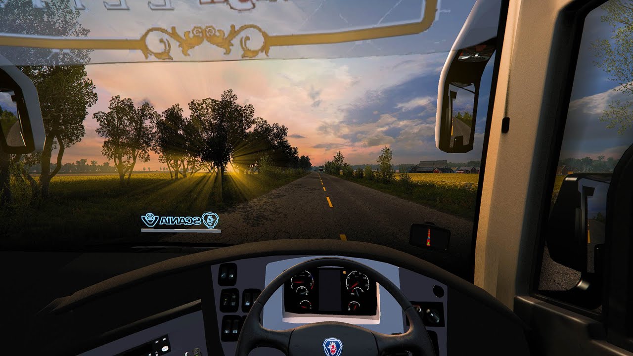 Euro Truck Simulator 2 - Fael environment + Realistic graphics mod 4.0 ...