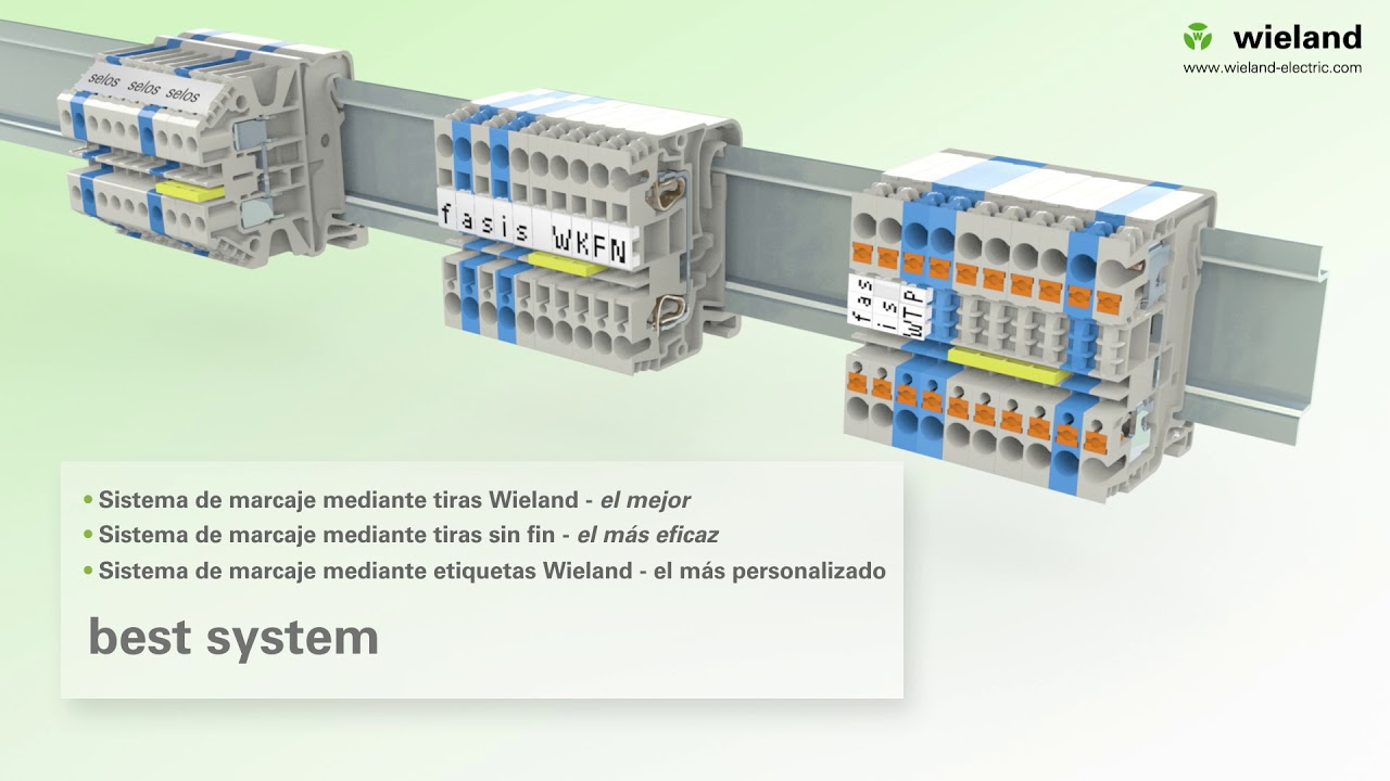 Bornes de carril DIN - YouTube
