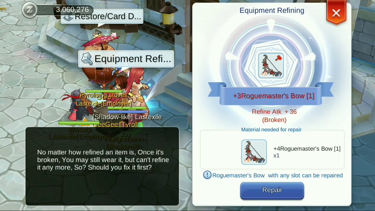 How to refine your weapon up to +14 | ragnarok mobile - YouTube