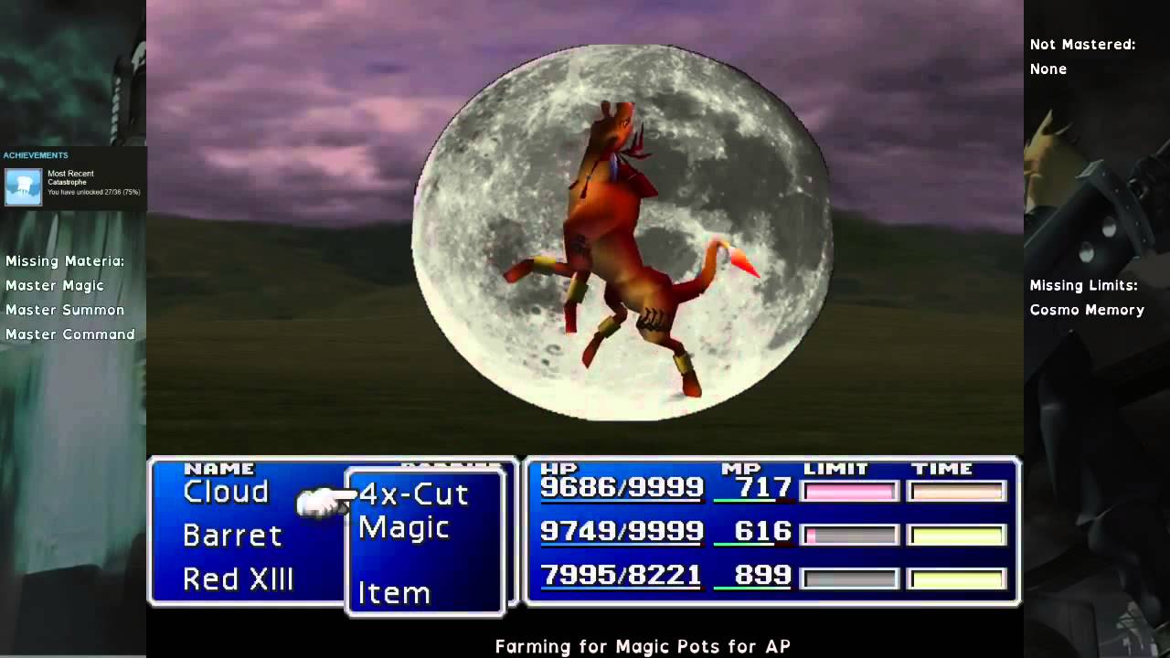 Cosmo Memory - FF7 - Aiming for Perfection Highlight - YouTube