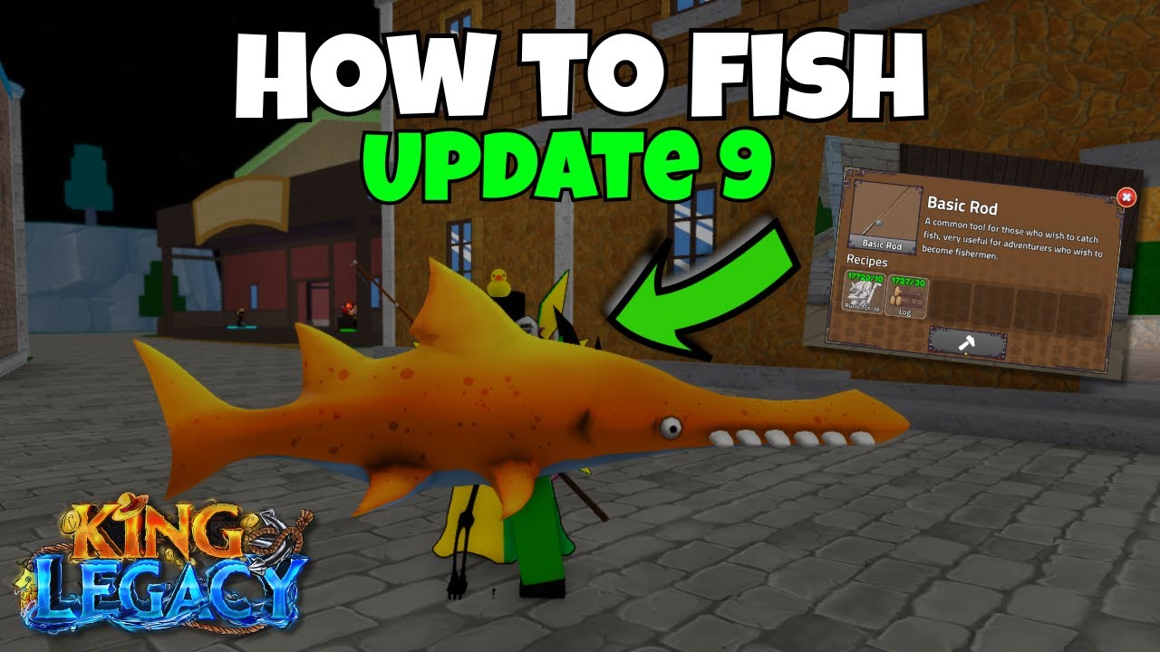 How to Fish in King Legacy Update 9 (Roblox) - YouTube