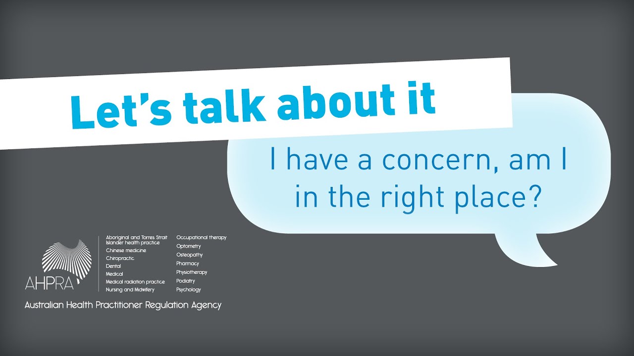 I have a concern, am I in the right place? - YouTube