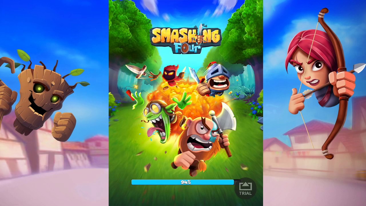 فوز عجييييب لا يفوتك!!!! - لعبة سماشنج فور - Smashing Four Game - YouTube