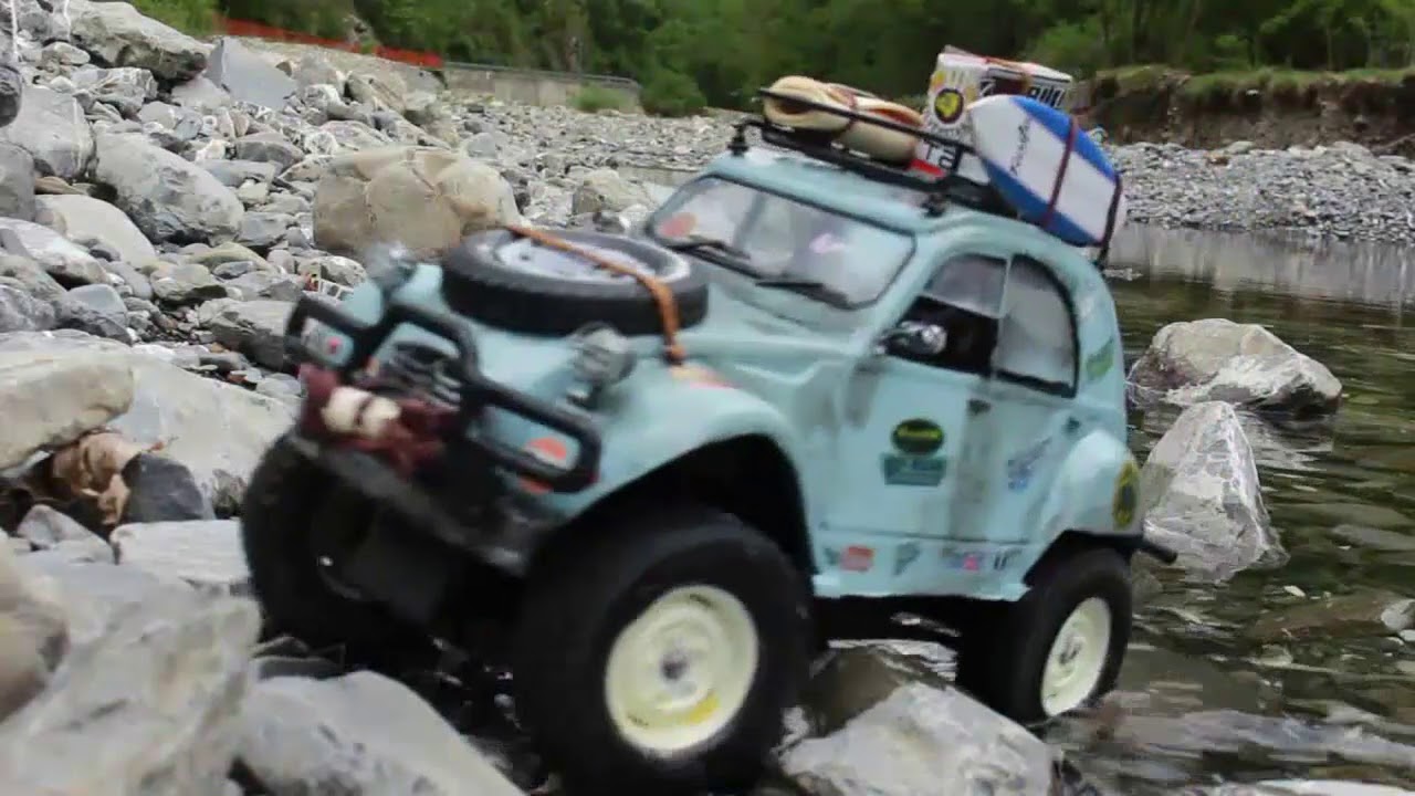 Citroen 2cv 4x4 (1960) first adventure - YouTube