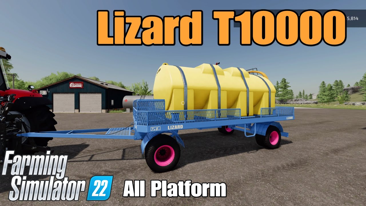 Lizard T10000 / FS22 mos for all platforms - YouTube