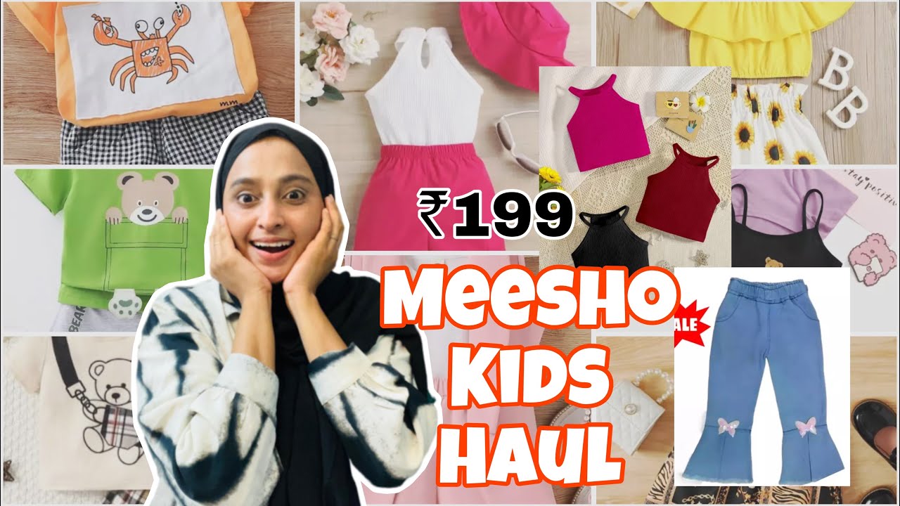 Meesho kids haul || അടിപൊളി collections|| Modest fashion kids haul ...