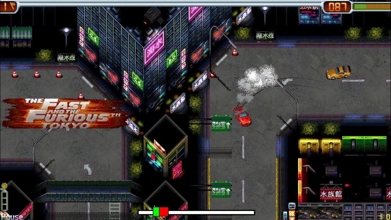 THE FAST AND THE FURIOUS TOKYO 2D (JAVA GAME) - YouTube