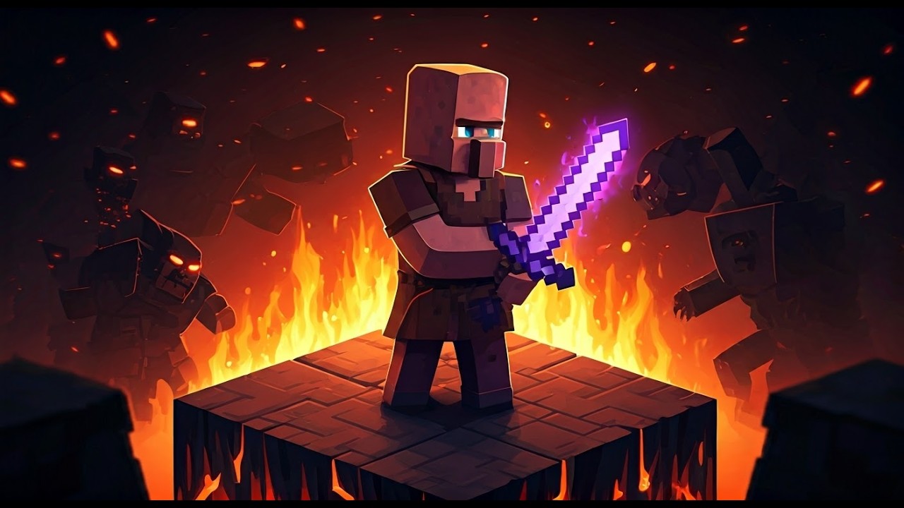 TITAN VILLAGER vs All Minecraft Bosses - Minecraft Mob Battle - YouTube