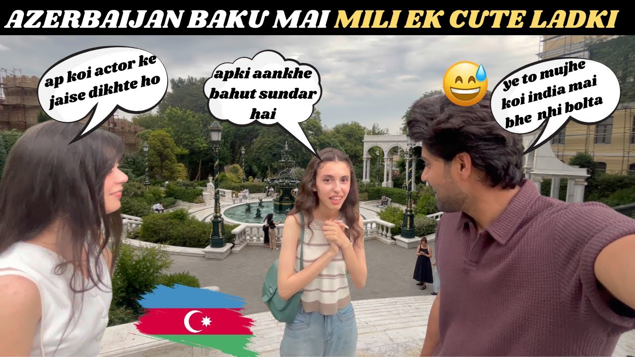 How expensive is Baku city| interaction with cute girl in Baku| hair ...