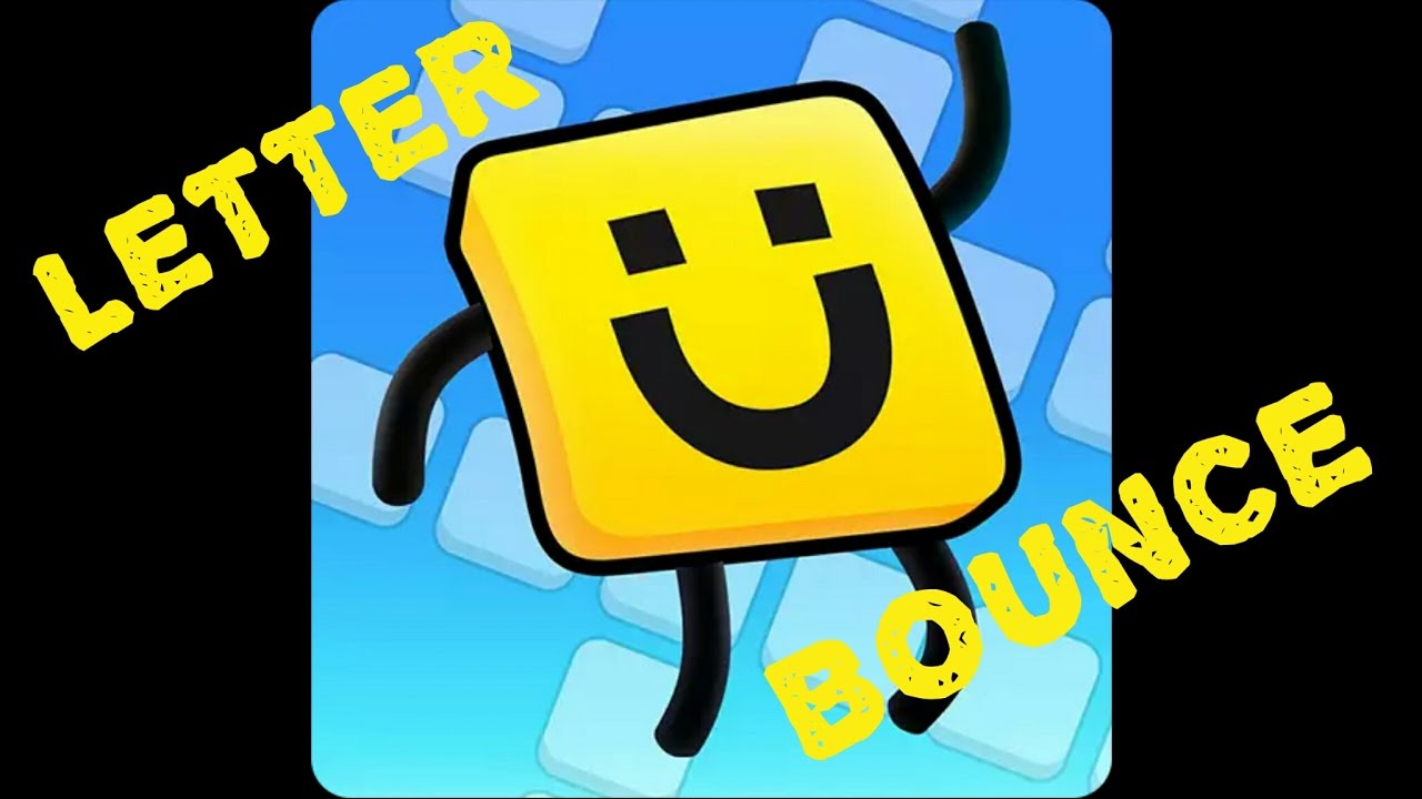Letter Bounce - Word Puzzles - first play video game review! - YouTube