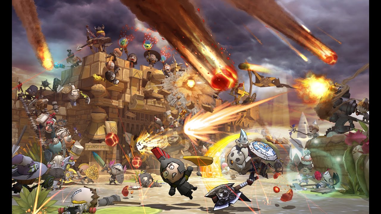 Happy Wars - Team Death Match - Walkthrough - YouTube