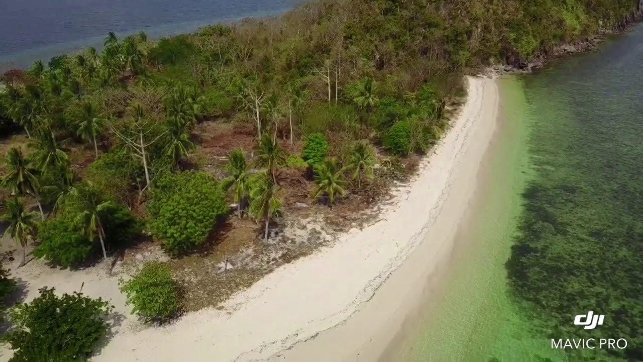 Our private island moments in Coron: drone shots 2 of 2 - YouTube
