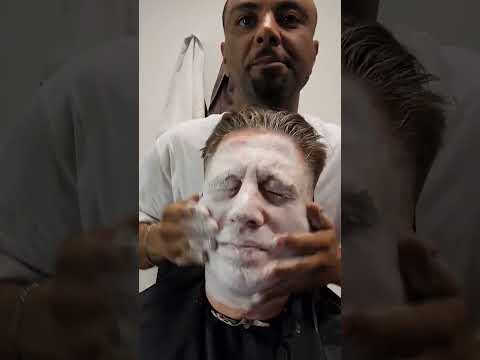 SMELLS LIKE TOOTHPASTE! #facial #jasonrupp #asmr #asmrbarber #barber # ...