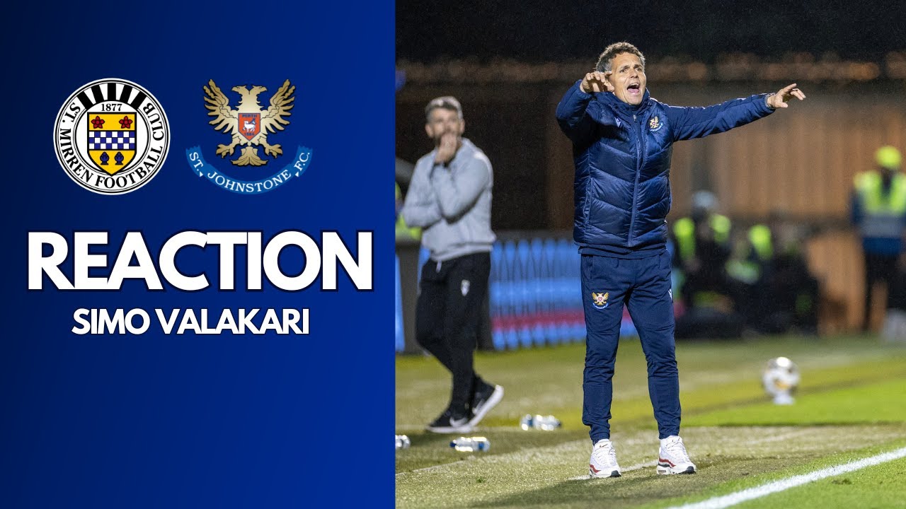 Simo Valakari || St Mirren reaction - YouTube