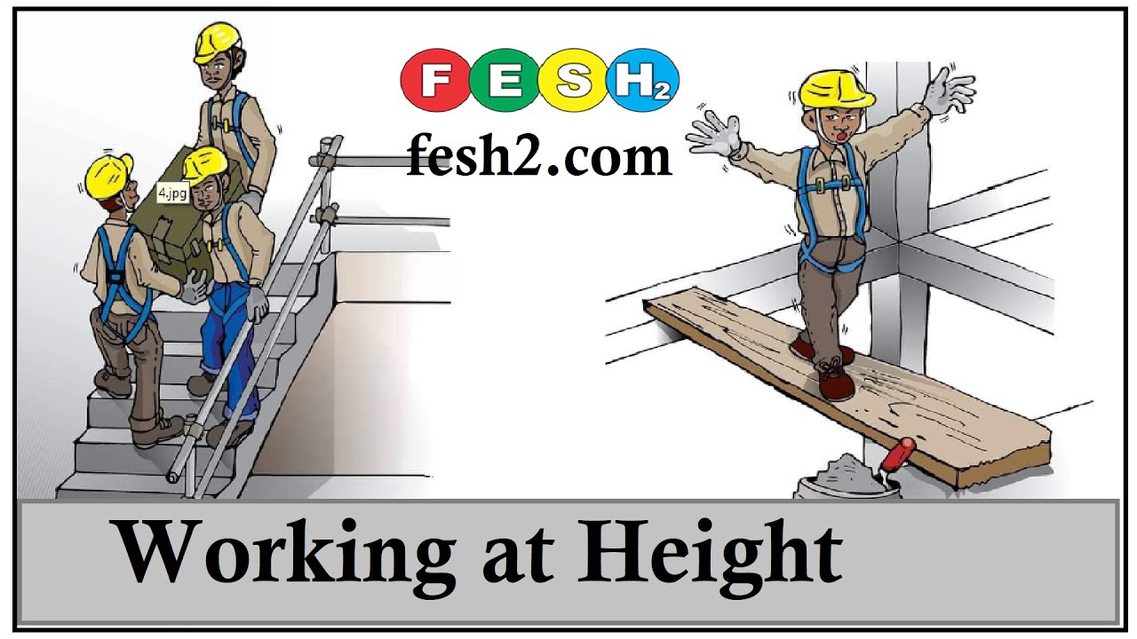 Workers Safety Handbook for Working at Height || Height work Safety ...