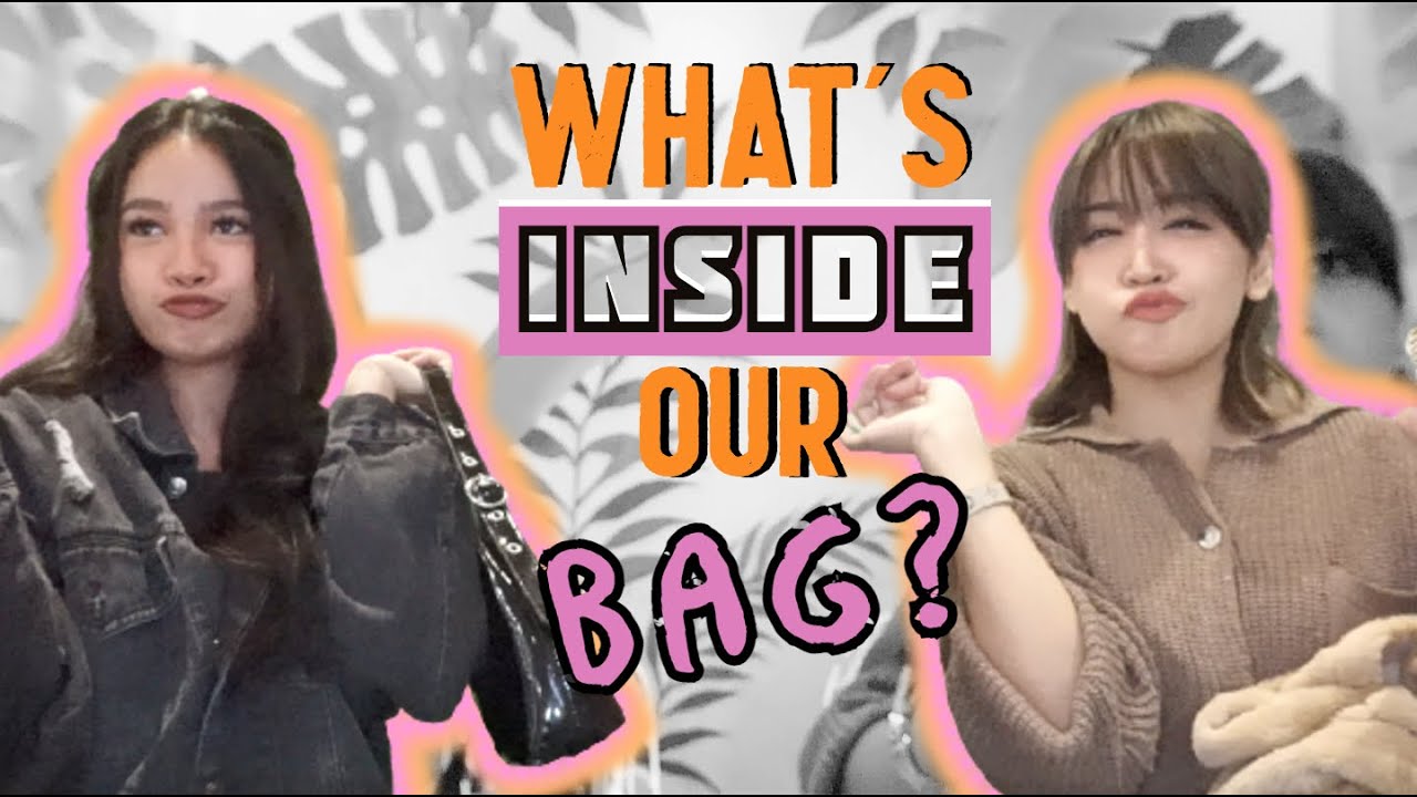 WHAT'S INSIDE OUR BAG?! with Riva Quenery - YouTube