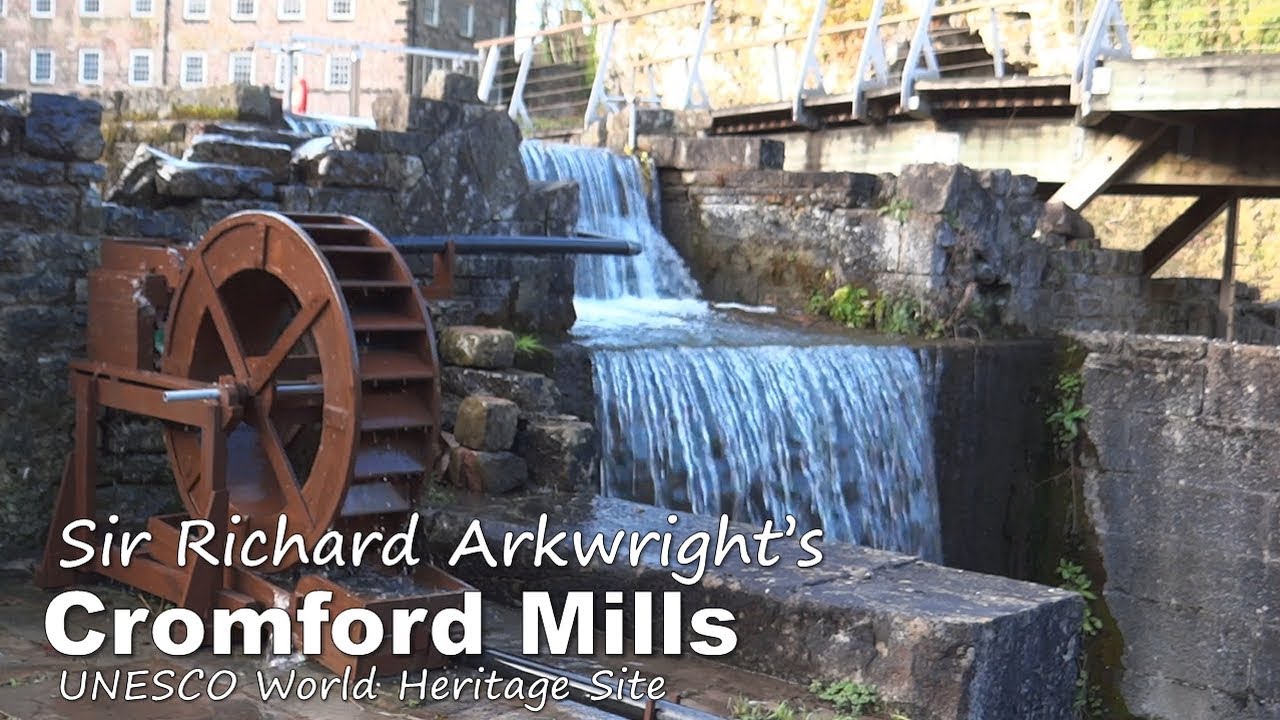Sir Richard Arkwright's Cromford Mills. Derbyshire. Jan 2018 - YouTube