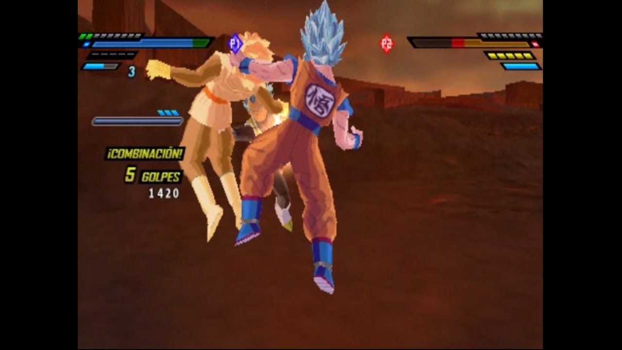 DBZ TTT MOD (DBS BT4 BETA 3 psp portátil) SAGA DBZ SUPER COMPLETE - YouTube