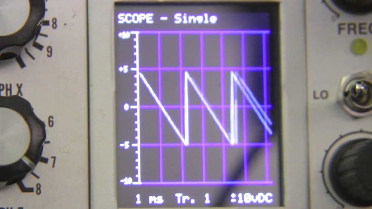 Modular Wild Presents SOUNDS-Malekko Heavy Industry Richter Oscillator II Basic Waveforms - YouTube